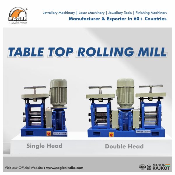 EAGLE DOUBLE HEAD ROLLING MILL TABLE TOP MODEL - Eagle Industries