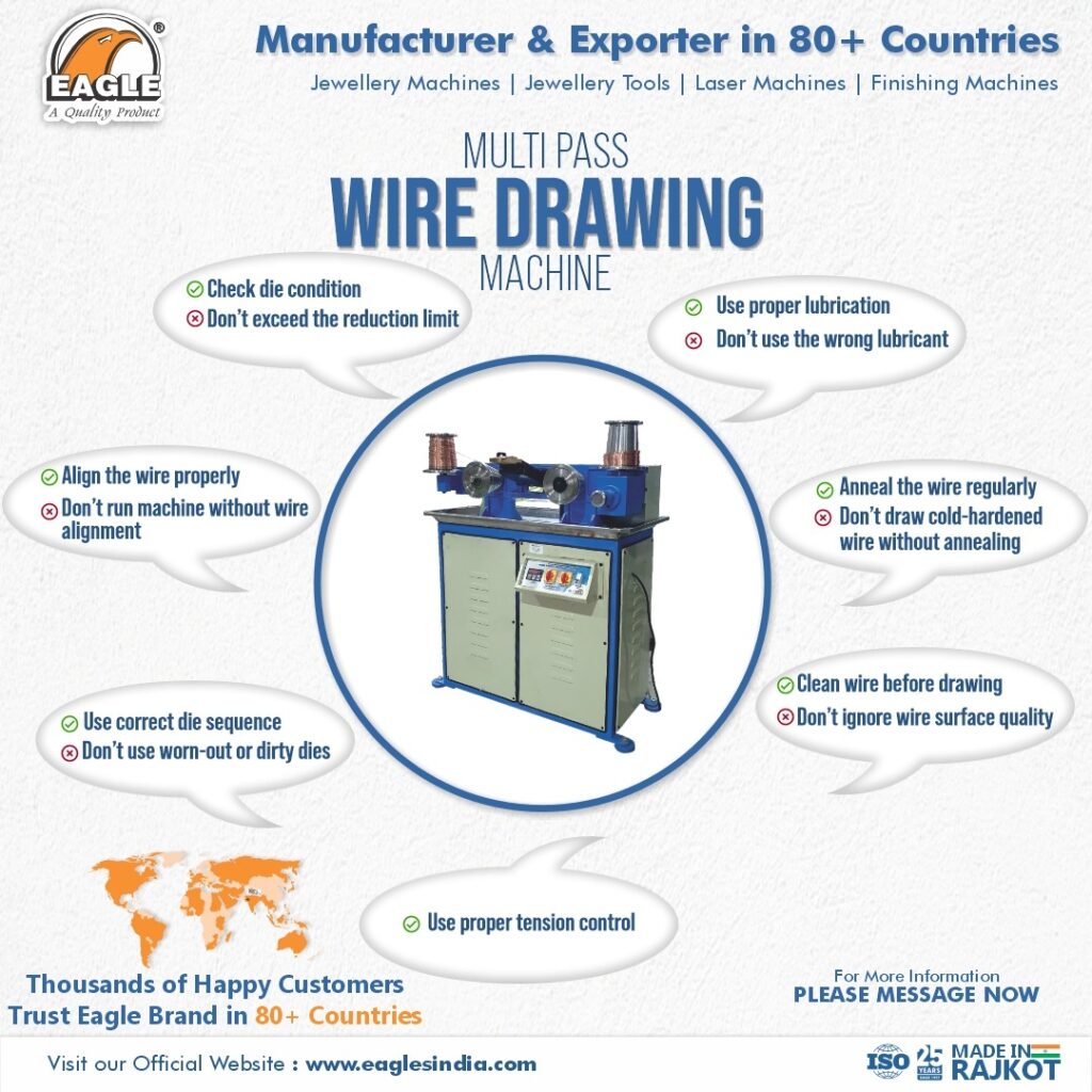 Eagle's Multi Pass Wire Drawing Machine - Eagle Exports